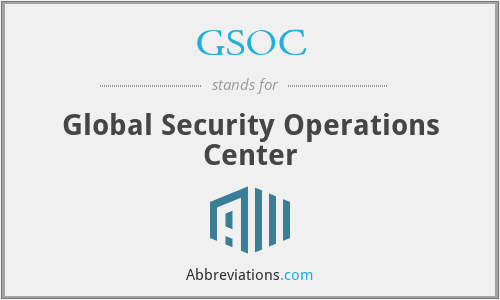 What does GSOC stand for?