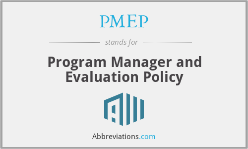 What does PMEP stand for?