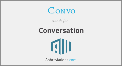 What is the abbreviation for conversation?