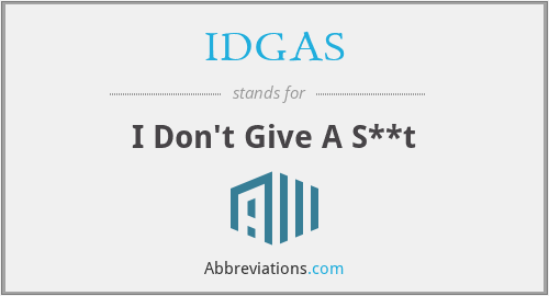 What does IDGAS stand for?