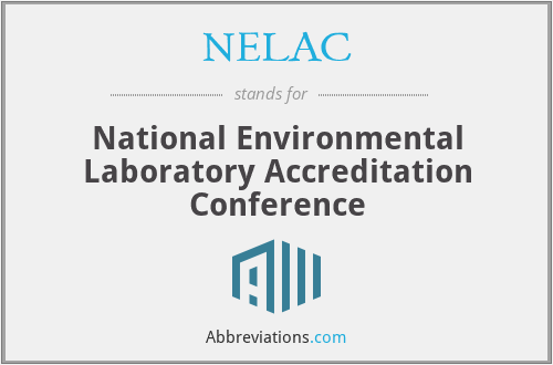 What does NELAC stand for?