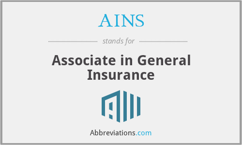What does AINS stand for?