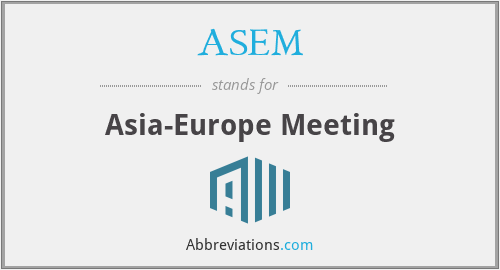 What does ASEM stand for?