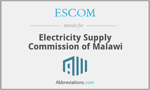What does ESCOM stand for?