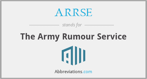 What does ARRSE stand for?