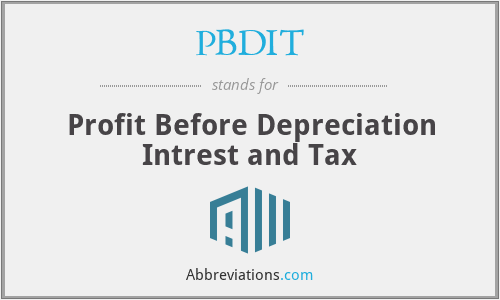 What does PBDIT stand for?