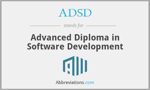 What does ADSD stand for?