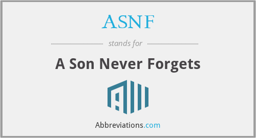 What does ASNF stand for?