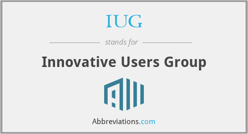 What does IUG stand for?