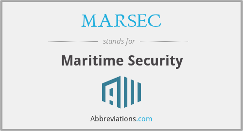 What does MARSEC stand for?