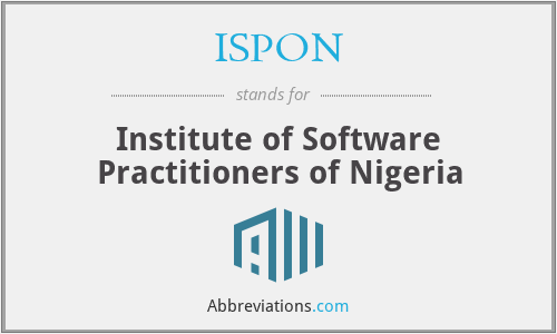 What does ISPON stand for?