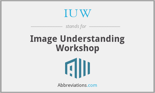 What does IUW stand for?