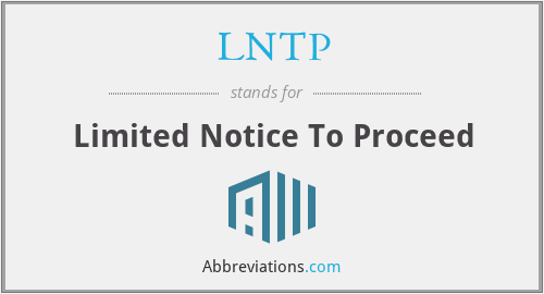 What does LNTP stand for?