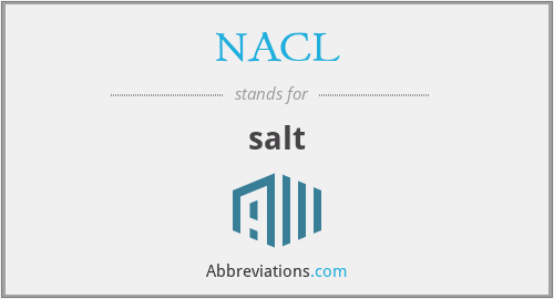 What is the abbreviation for salt?
