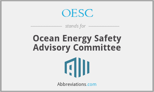 What does OESC stand for?