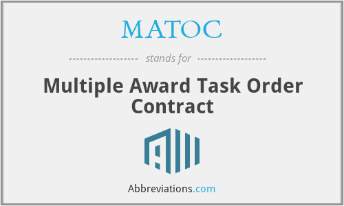 What does MATOC stand for?