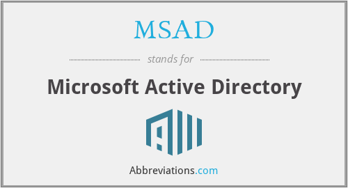 MSAD - Microsoft Active Directory