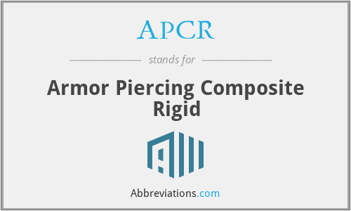 What does APCR stand for?