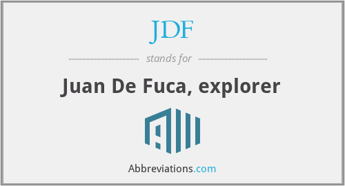 What does JDF stand for?