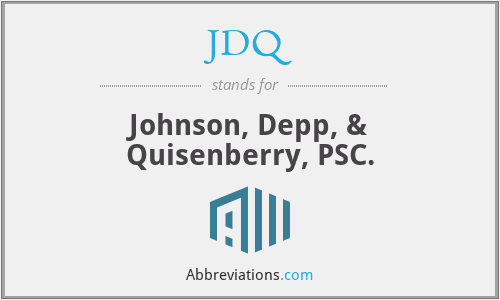 What does JDQ stand for?