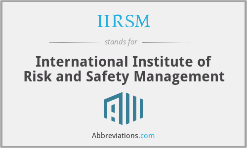What does IIRSM stand for?