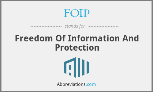 What does FOIP stand for?