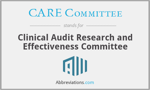 What does CARE COMMITTEE stand for?