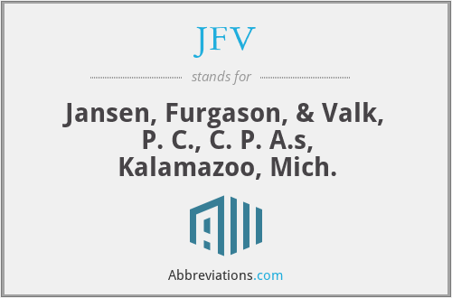 What does JFV stand for?