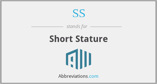 What is the abbreviation for short stature?