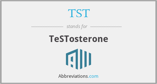 What is the abbreviation for Testosterone?