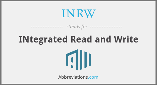 What does INRW stand for?