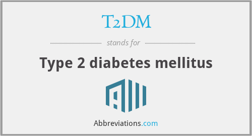 What is the abbreviation for Type 2 Diabetes Mellitus?