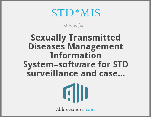 What does STD*MIS stand for?