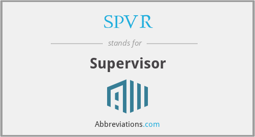 What does SPVR stand for?
