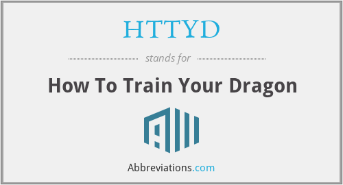 What does HTTYD stand for?