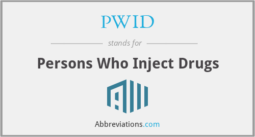 What does PWID stand for?