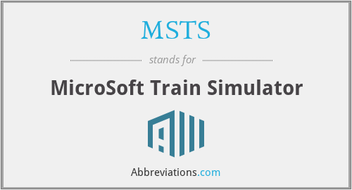 MSTS - MicroSoft Train Simulator