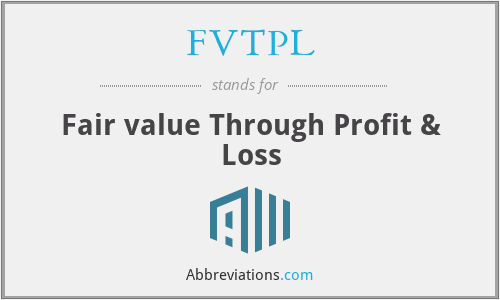What does FVTPL stand for?