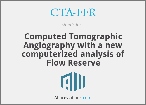 What does CTA-FFR stand for?