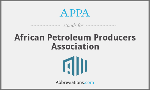 What does APPA stand for?