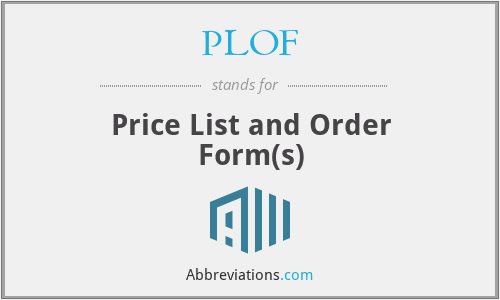 What does PLOF stand for?