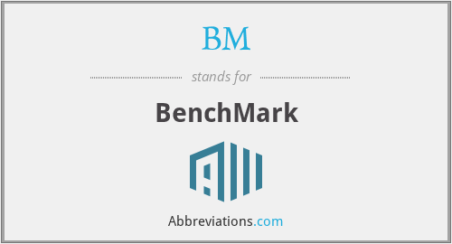 What is the abbreviation for benchmark?
