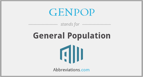 What does GENPOP stand for?