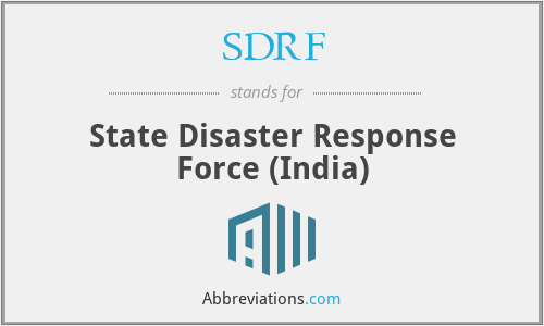 What does SDRF stand for?