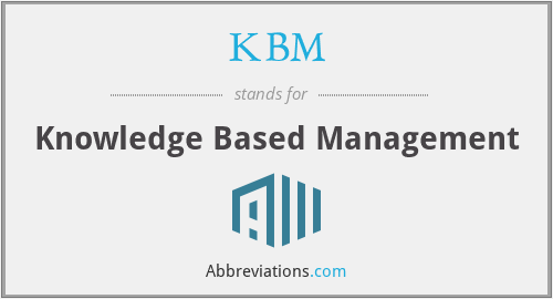 What does KBM stand for?