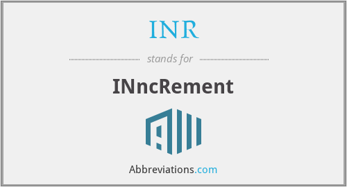 What is the abbreviation for INncRement?