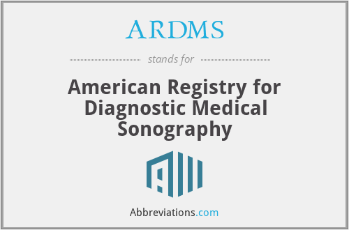 What does ARDMS stand for?