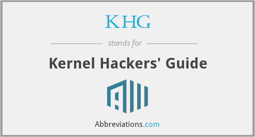 What does KHG stand for?