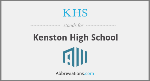 What does KHS stand for?