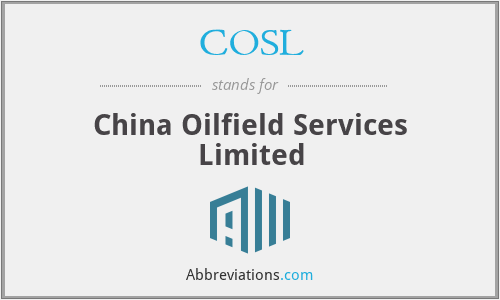 What does COSL stand for?